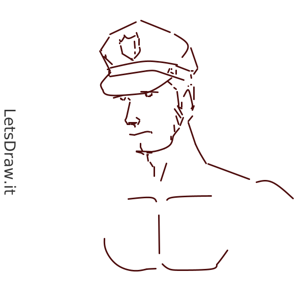 How to draw cop / xdysf5zcx.png / LetsDrawIt