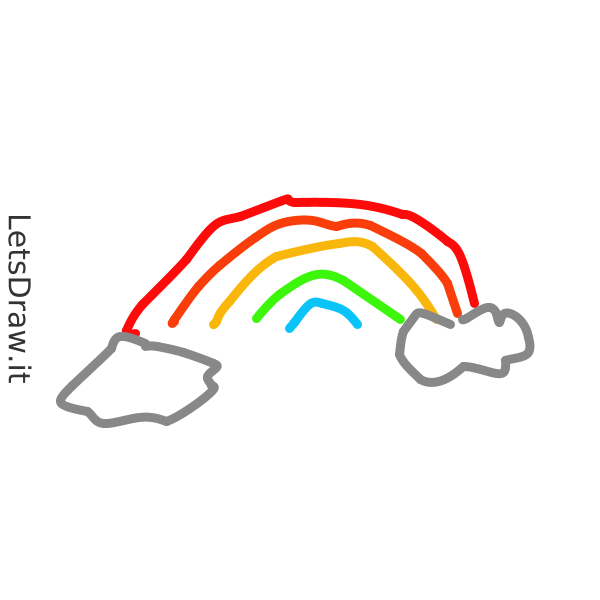 How to draw rainbow / xgcucpxh4.png / LetsDrawIt