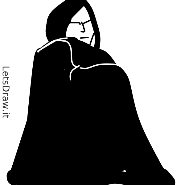 How to draw cloak / xirebsqf1.png / LetsDrawIt