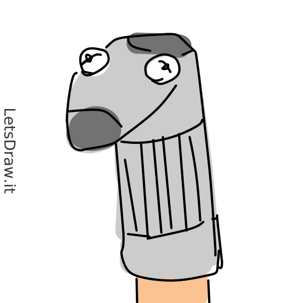 How to draw puppet / xjmhmiajt.png / LetsDrawIt