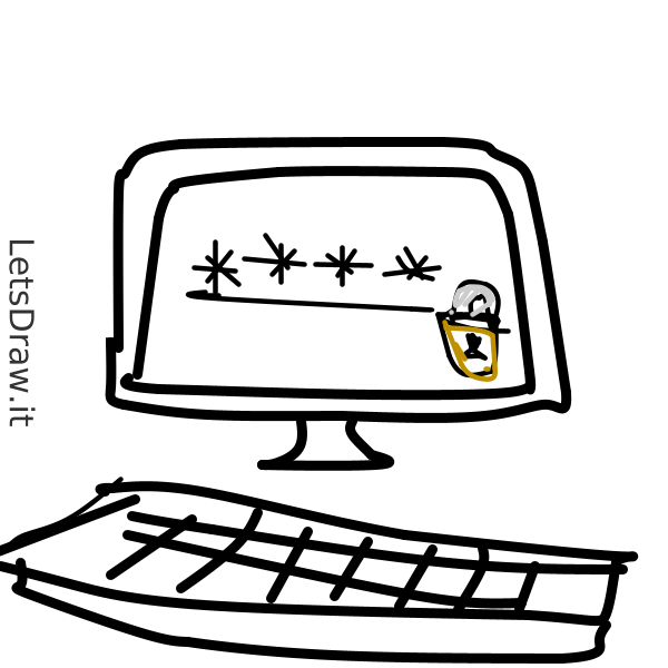 How to draw password / xknkgfdnd.png / LetsDrawIt