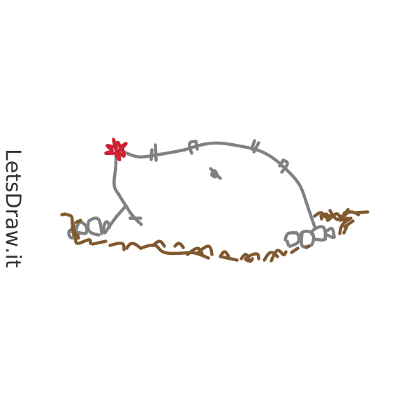 How to draw mole / xmpqqsmx.png / LetsDrawIt