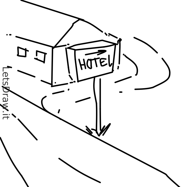 How to draw hotel / xmz5dspsz.png / LetsDrawIt