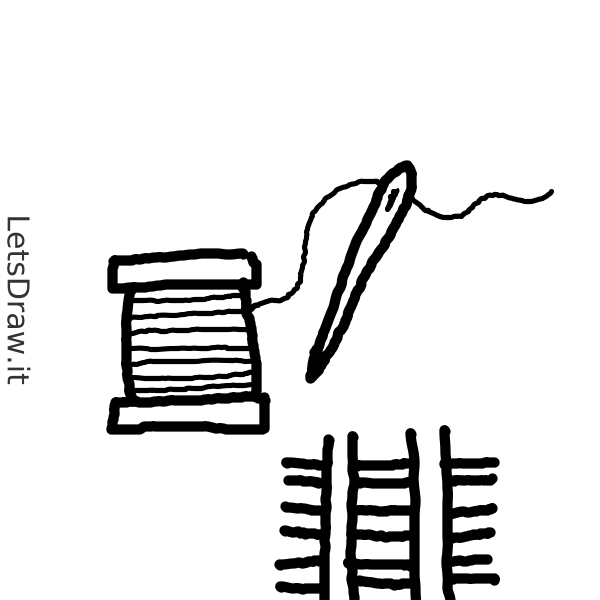 How to draw Thread / xnbjphx69.png / LetsDrawIt