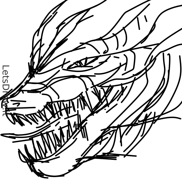 How to draw dragon / xnzzpy8y1.png / LetsDrawIt
