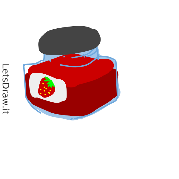 How to draw jam / xofwf3i9i.png / LetsDrawIt