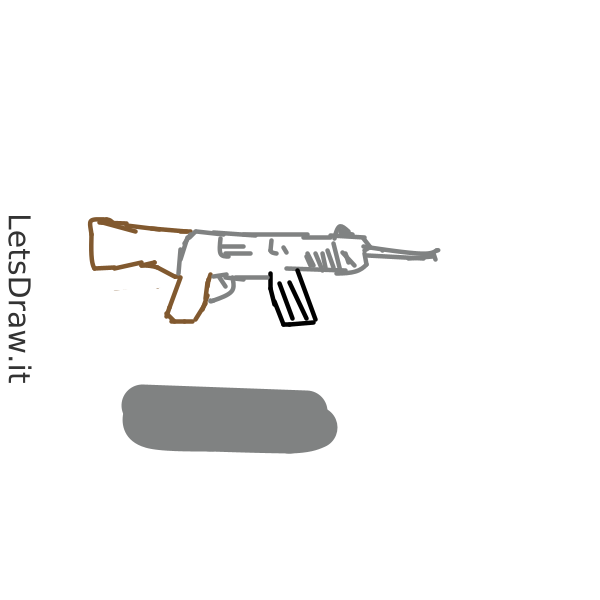 How to draw weapon / xqomr1w59.png / LetsDrawIt