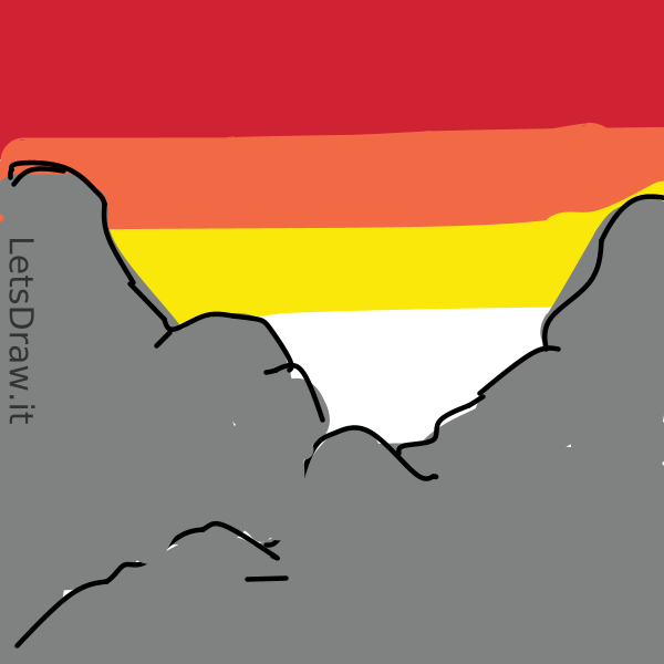 How to draw mountains / xrd8bni4t.png / LetsDrawIt
