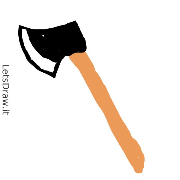 How to draw axe / xrp3tna87.png / LetsDrawIt