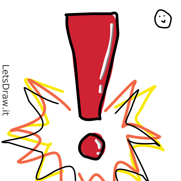 How to draw exclamation mark / xt5kkc6b.png / LetsDrawIt