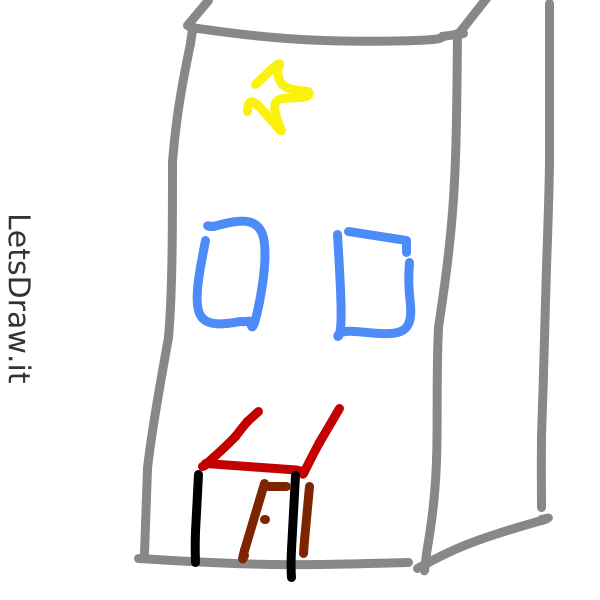 How to draw hotel / xuespu63c.png / LetsDrawIt