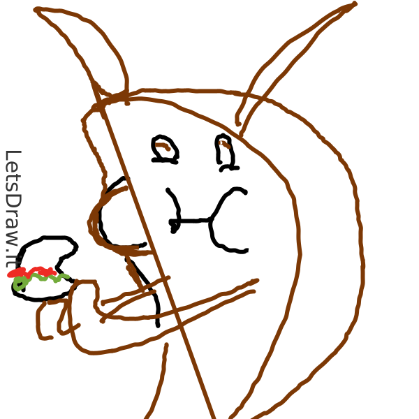 How to draw roach / LetsDrawIt