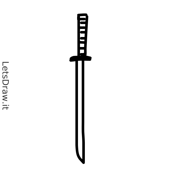 How to draw katana / y5btn6jxj.png / LetsDrawIt