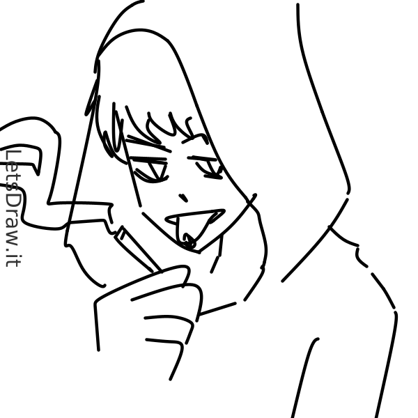 How to draw bad boy / y5h4jethi.png / LetsDrawIt