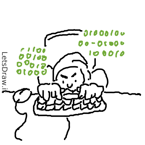 How to draw hacker / y6djoph9i.png / LetsDrawIt