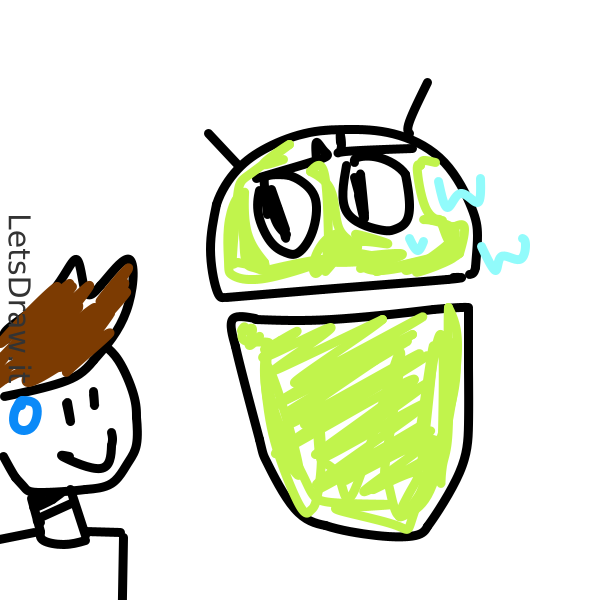 How to draw Android / LetsDrawIt