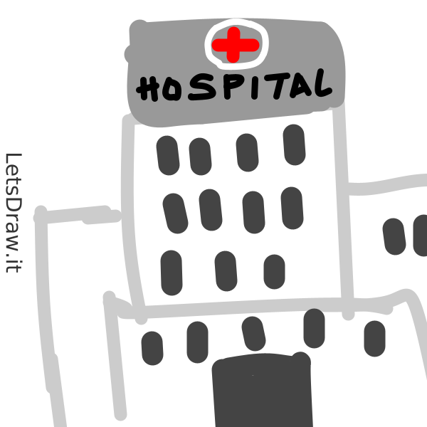 How to draw hospital / y7fsf3nja.png / LetsDrawIt