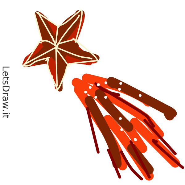 How to draw red star / y8the5ico.png / LetsDrawIt