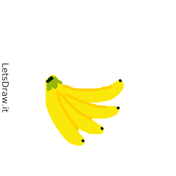 How to draw bananas / y8w9q38pf.png / LetsDrawIt