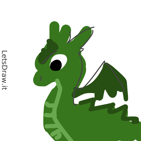 How to draw dragon / y8zzno58p.png / LetsDrawIt
