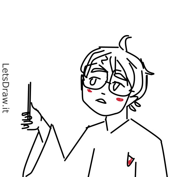How to draw magic wand / y9gcbmbar.png / LetsDrawIt