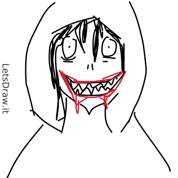 How to draw killer / ya9af6fi.png / LetsDrawIt