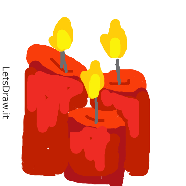 How to draw candles / yaq1xfc3n.png / LetsDrawIt