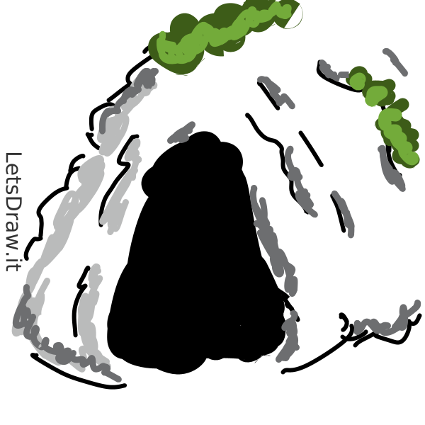 How to draw cave / yc1uo6io5.png / LetsDrawIt