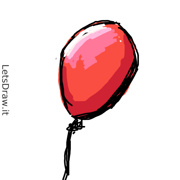 How to draw balloon / yci88udqp.png / LetsDrawIt