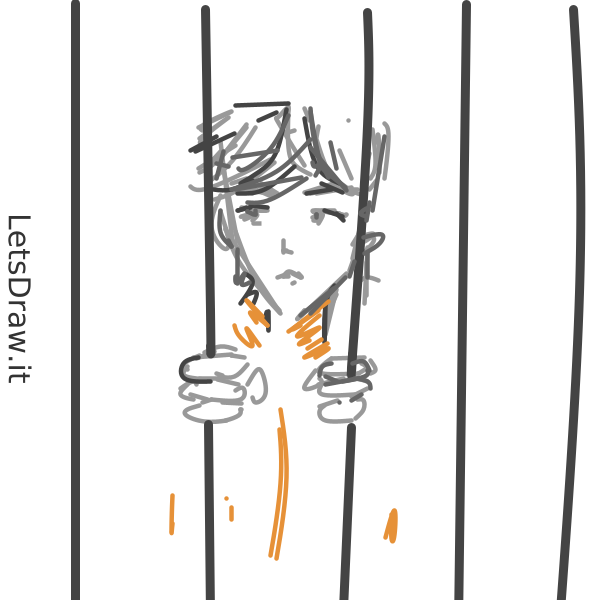 How to draw prison / ydwd89f19.png / LetsDrawIt