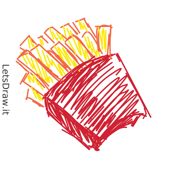 How to draw fries / yfurbwn4i.png / LetsDrawIt