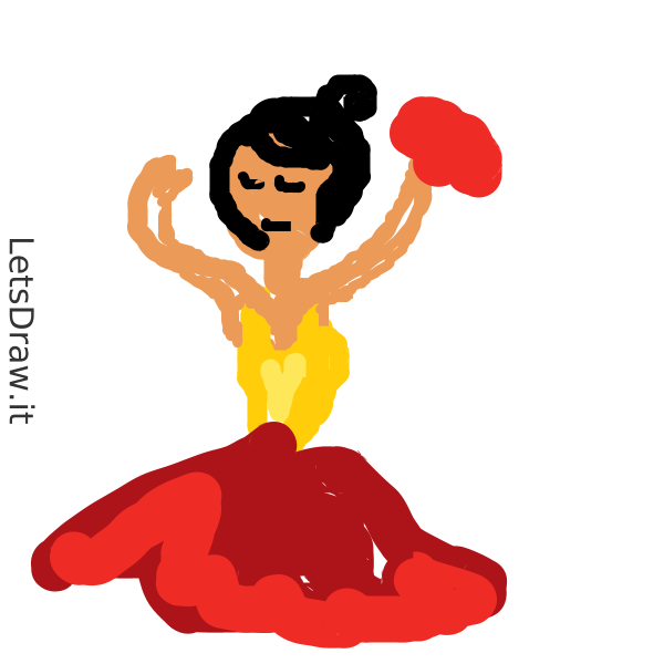 How to draw dance / yg6fqr9xc.png / LetsDrawIt