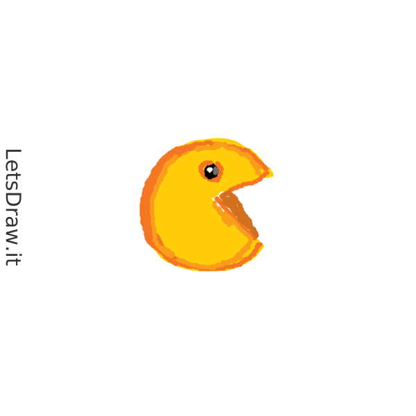 How to draw pacman / ygm7tixon.png / LetsDrawIt