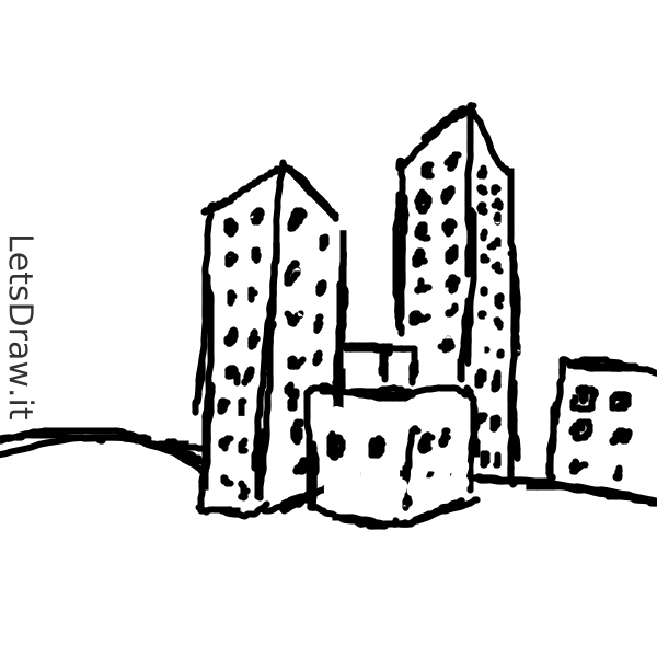 How to draw city / ygyxquknr.png / LetsDrawIt