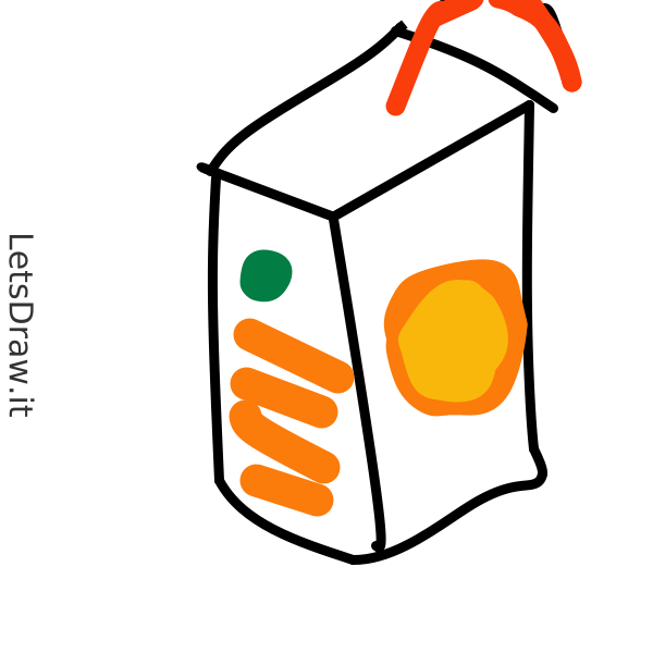 How to draw juice box / ykgkj5ywa.png / LetsDrawIt