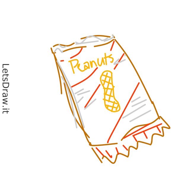 How to draw snack / ypazkfm6d.png / LetsDrawIt