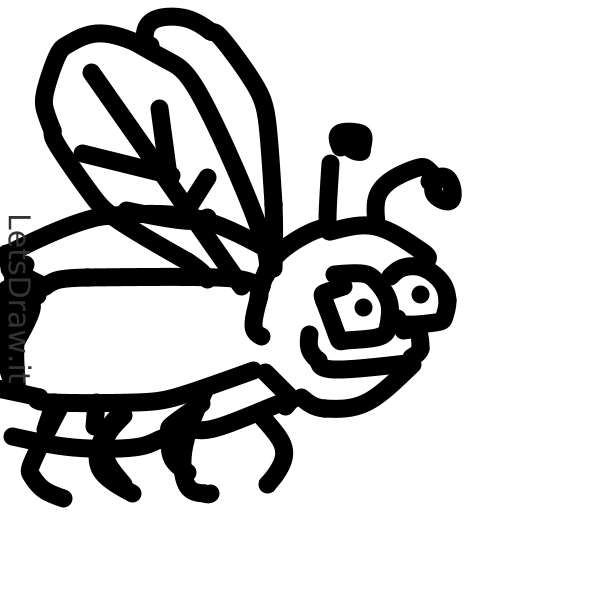 How to draw bug / LetsDrawIt