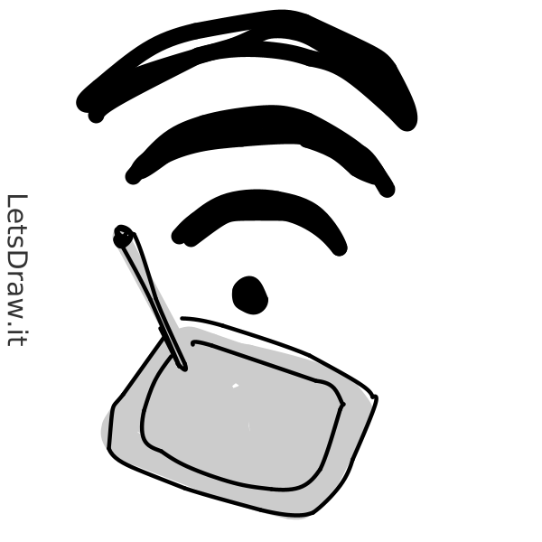 How to draw wifi / yr9jeczir.png / LetsDrawIt