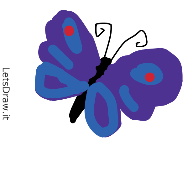 How to draw butterfly / ysa9b1csx.png / LetsDrawIt