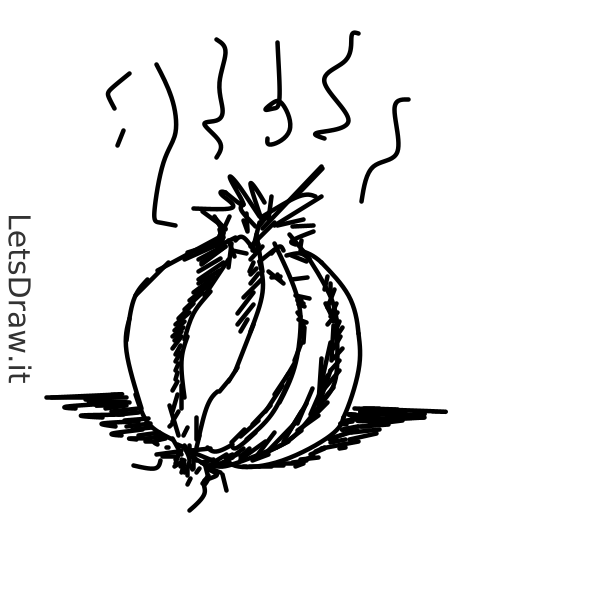 How to draw onion / yth3ra16b.png / LetsDrawIt