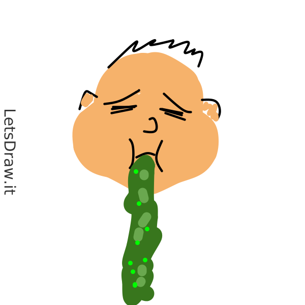 How to draw vomit / ytx9fo4w4.png / LetsDrawIt