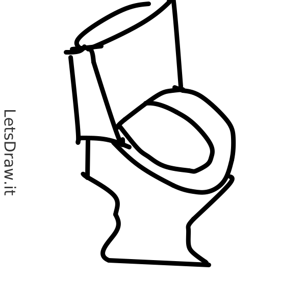 How to draw toilet / ytxkeipbf.png / LetsDrawIt