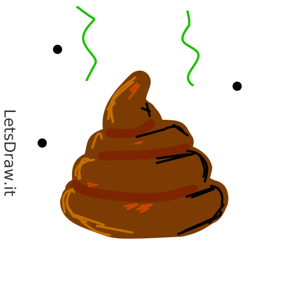 How to draw turd / yuj5k88yb.png / LetsDrawIt