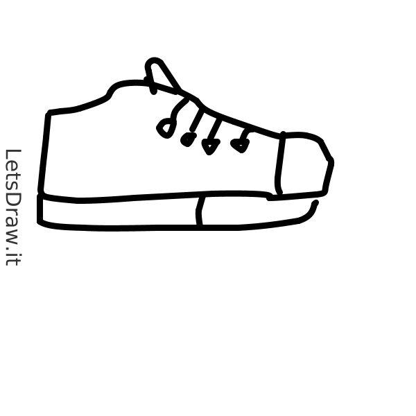 schoen tekenen / LetsDrawIt