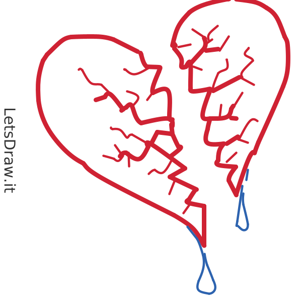 How to draw broken heart / z31snh6fu.png / LetsDrawIt