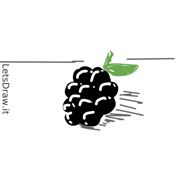 How to draw blackberry / z3xfeyzzj.png / LetsDrawIt