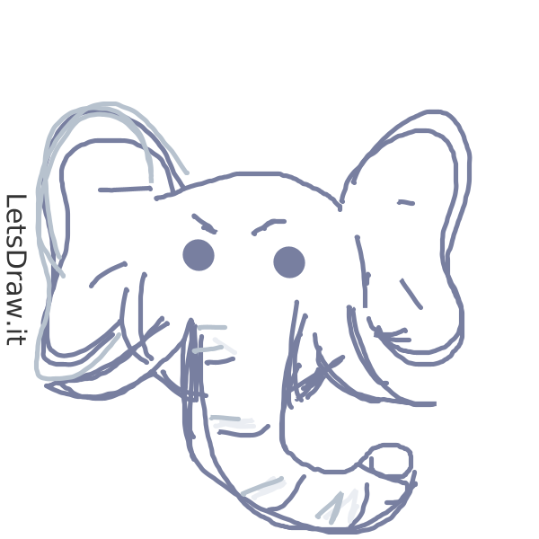 How to draw Elephants / z5bcxywe5.png / LetsDrawIt