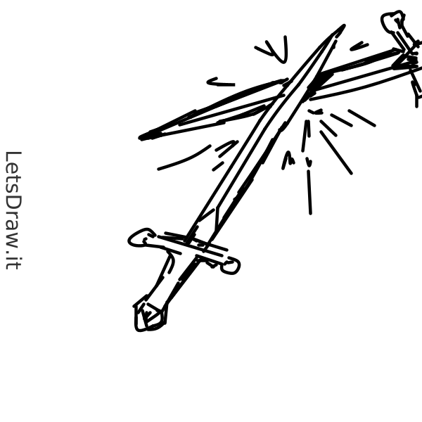 How to draw Swords / z5mbr1sut.png / LetsDrawIt