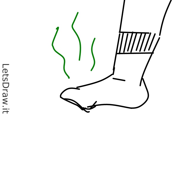 How to draw sock / z5z1dpf35.png / LetsDrawIt