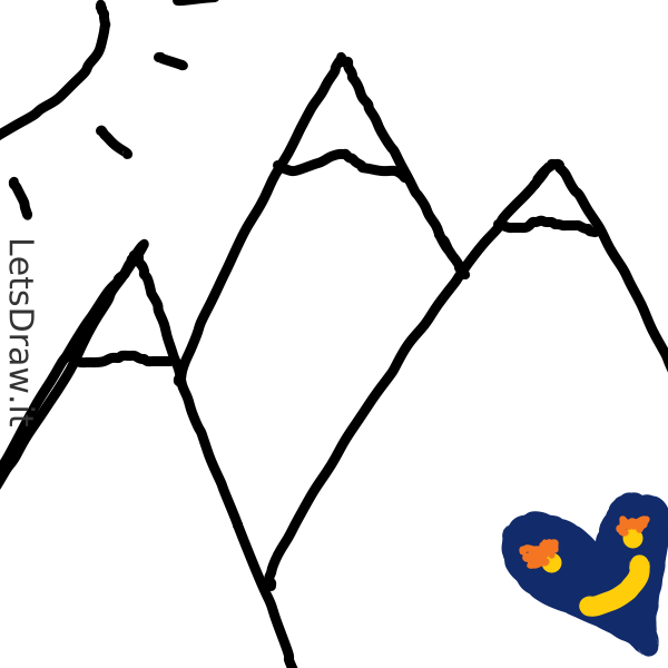 How to draw mountain / z6trxfyyp.png / LetsDrawIt